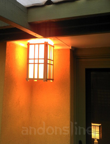 Japanese Andon Style lampshades