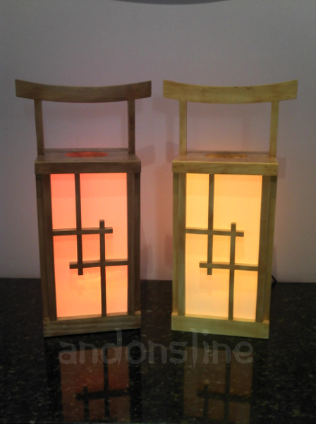 Japanese Andon Style Table Lanterns