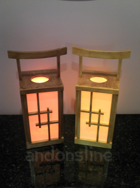 Japanese Andon Style Table Lanterns